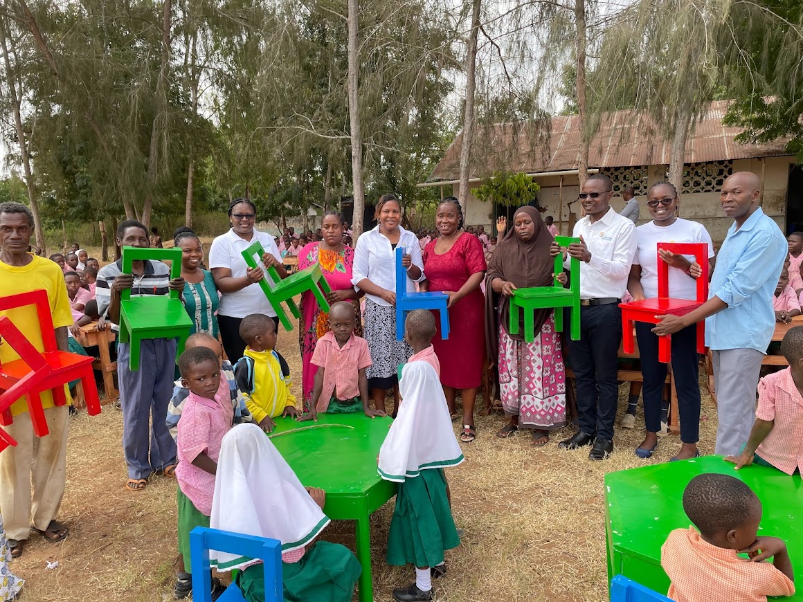 CSR at Tezo Primary School in Kilifi - Kenya Power Pension Fund